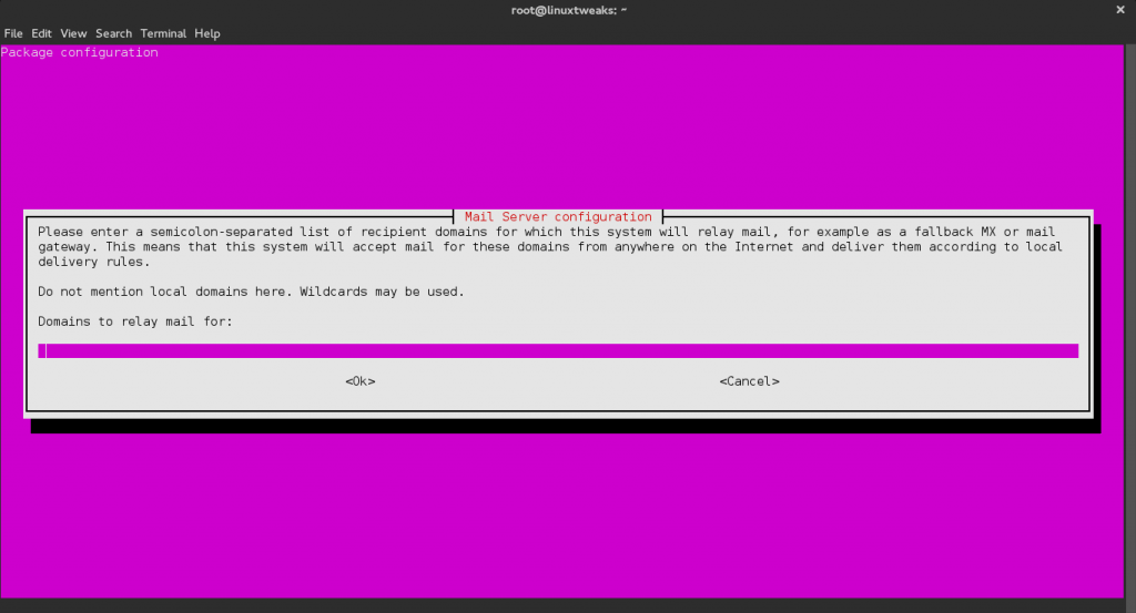 Install And Configure Send Only Mail Server With Exim On Ubuntu With Screenshots Linux Tweaks